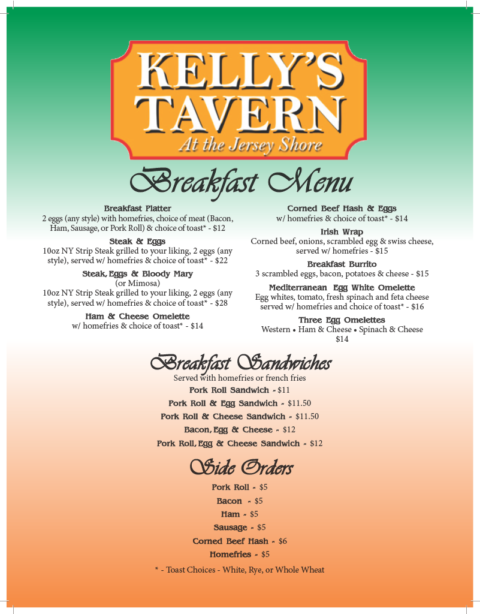 Kelly's Tavern – at the Jersey Shore